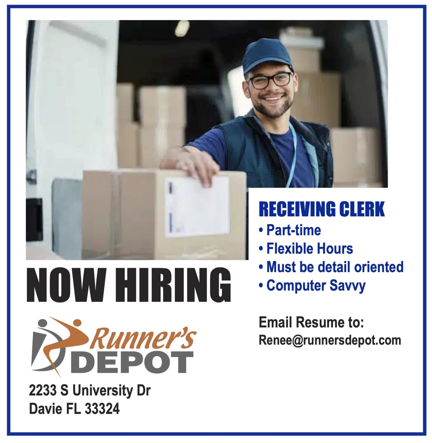 HIRING – Runner’s Depot